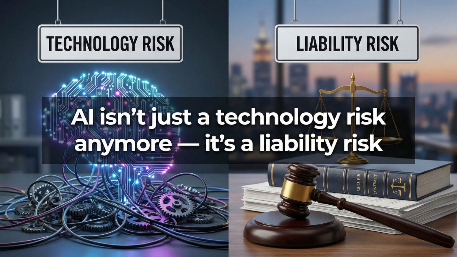 AI isn’t just a technology risk anymore — it’s a liability risk ...